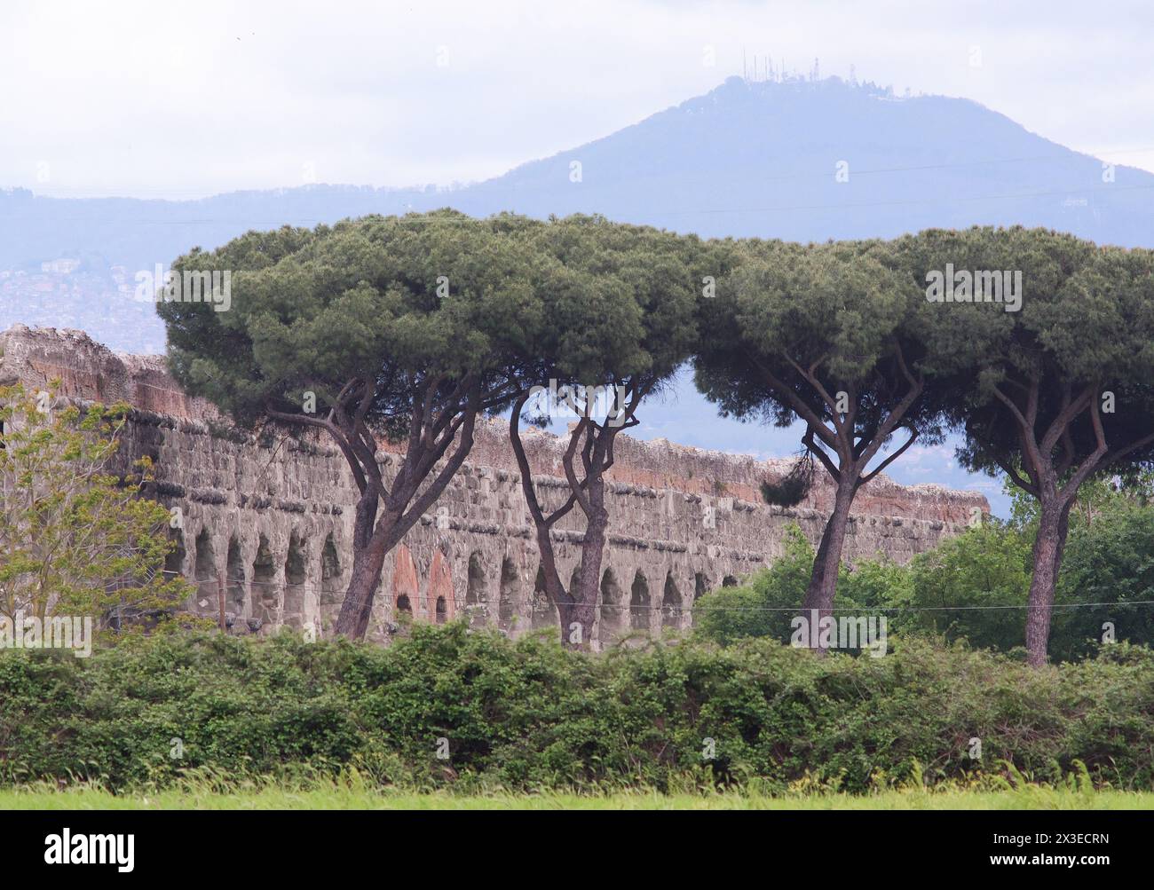ROME: Ruins of the Claudian Aquaduct constructed between 38AD under ...