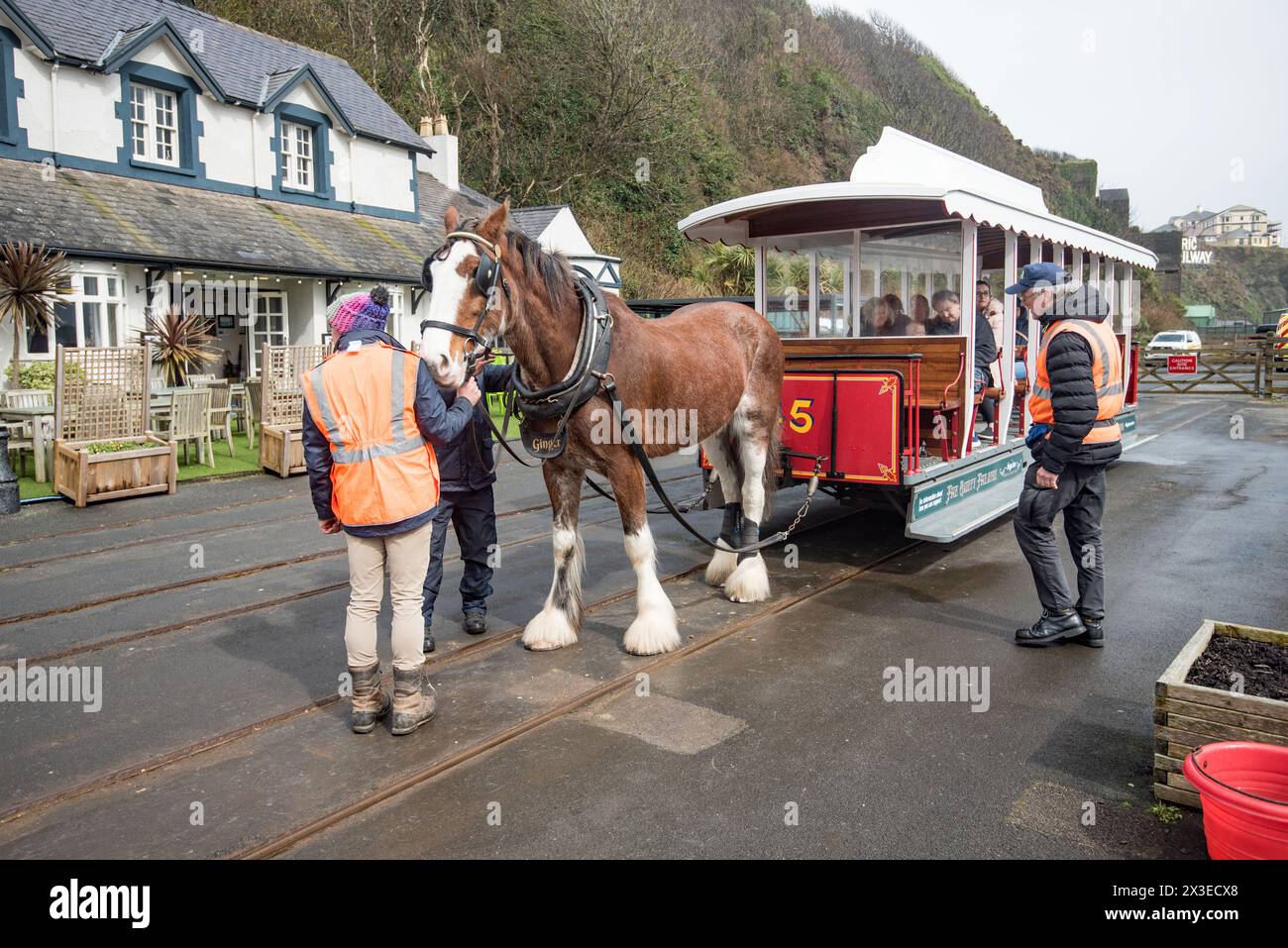 Changing horses to enable rest period hi-res stock photography and ...