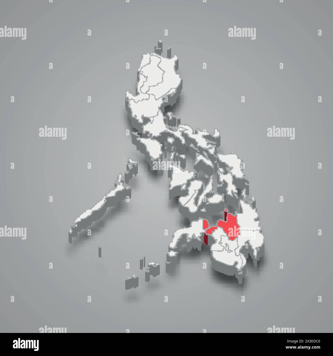 Mindanao map hi-res stock photography and images - Alamy