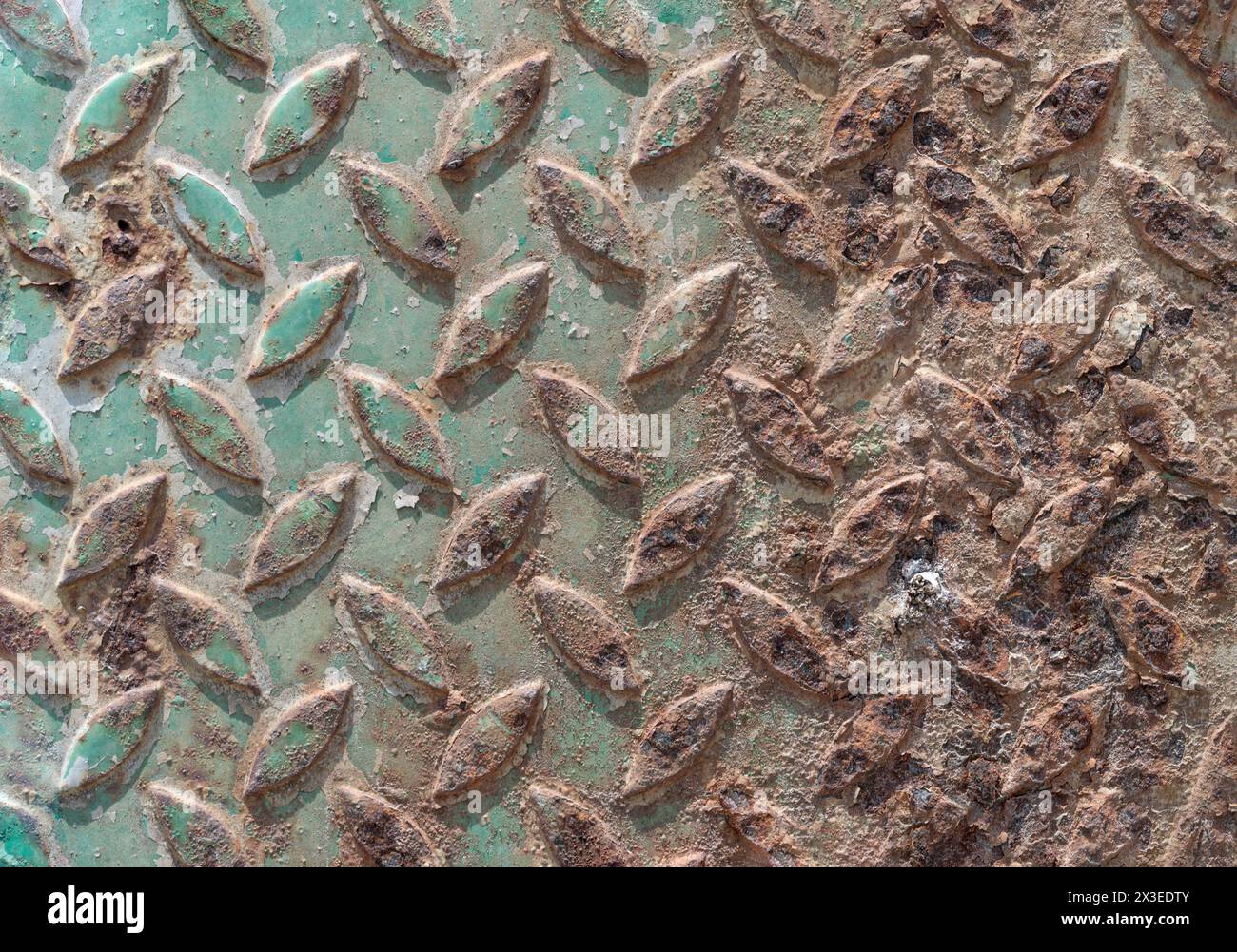 Surface On An Old Sheet Of Metal Texture, Cross-embossed to make it ...