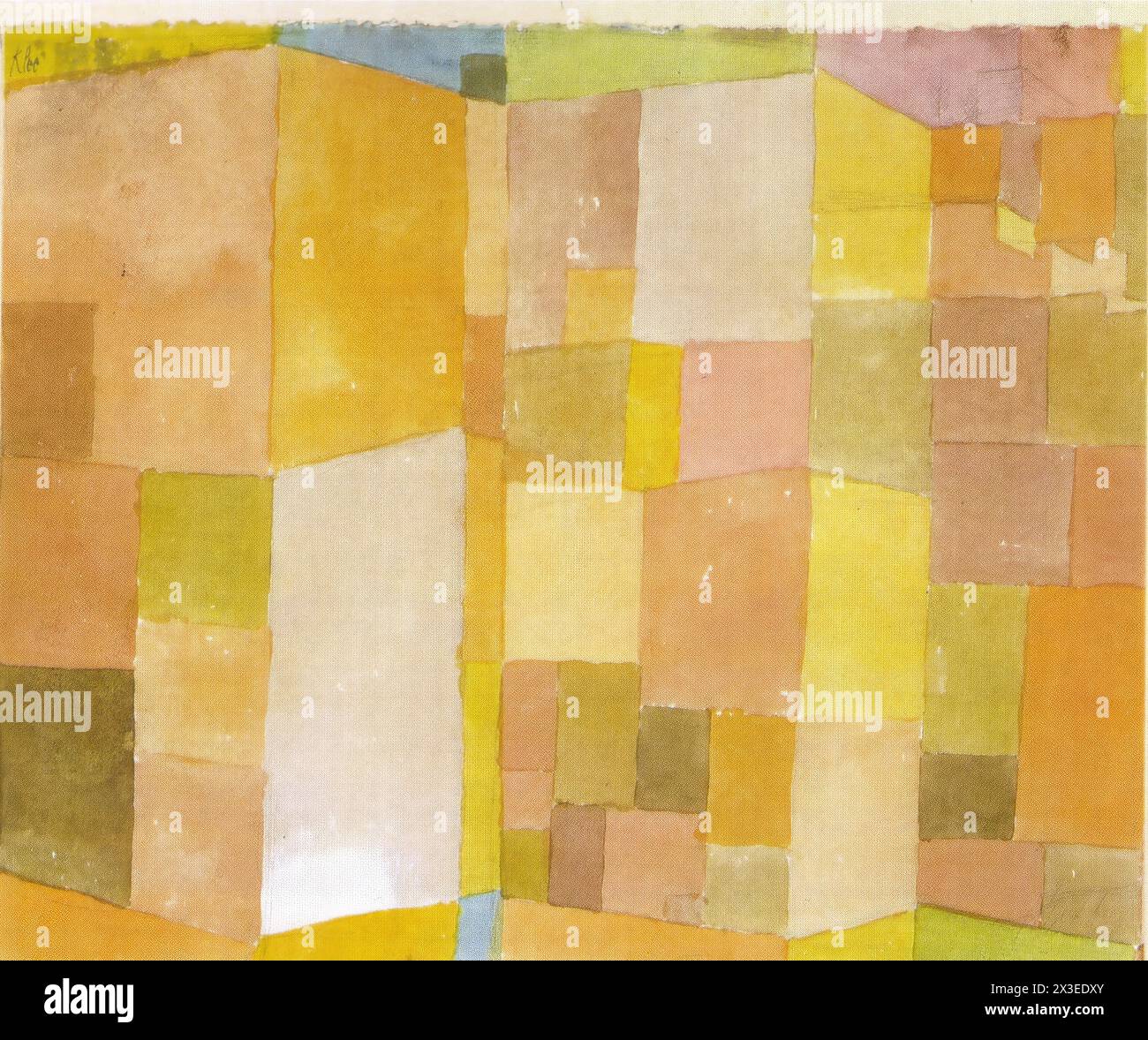 Paul Klee Painting Abstract Stock Photo - Alamy