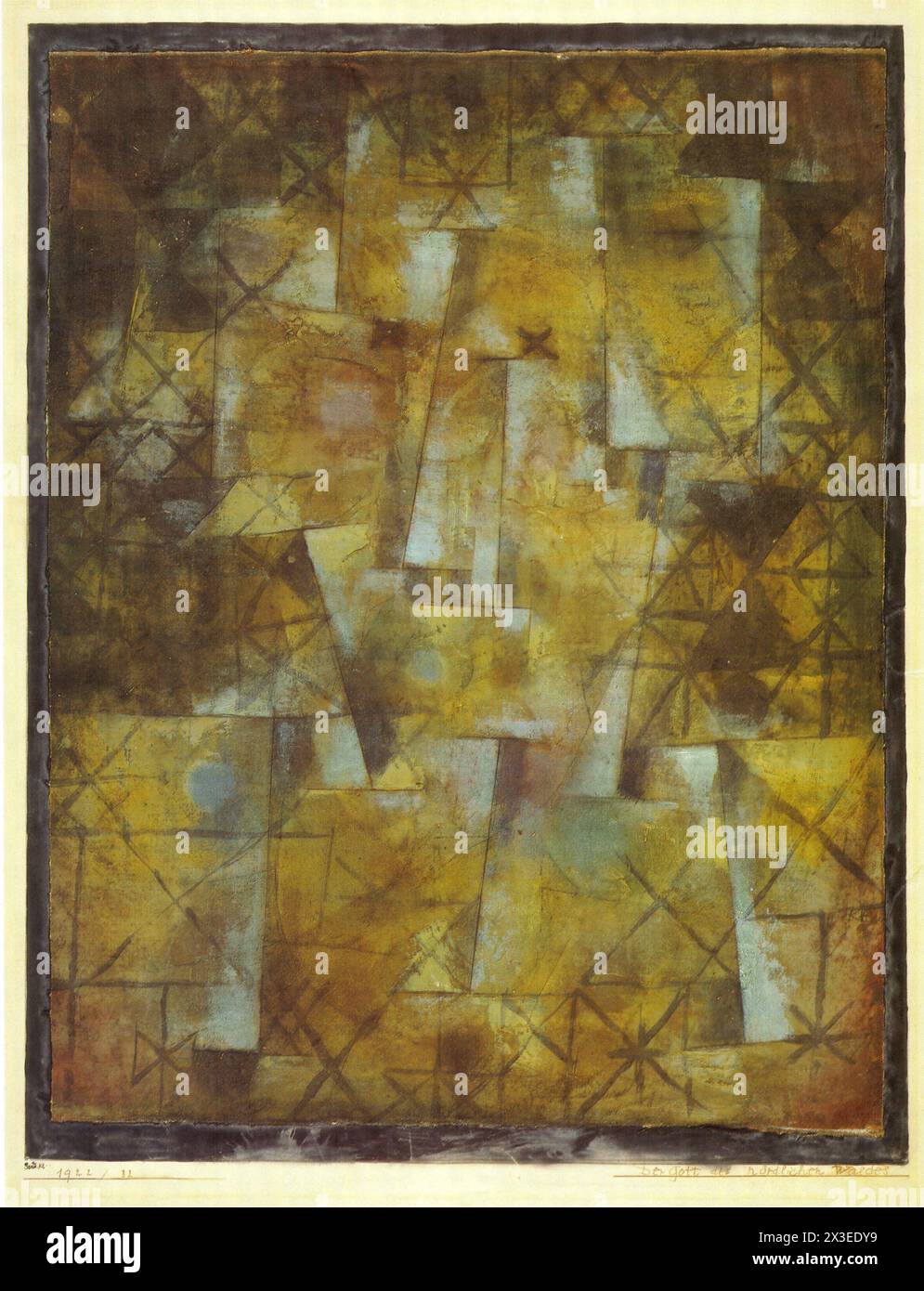 Paul Klee Painting Abstract Stock Photo - Alamy