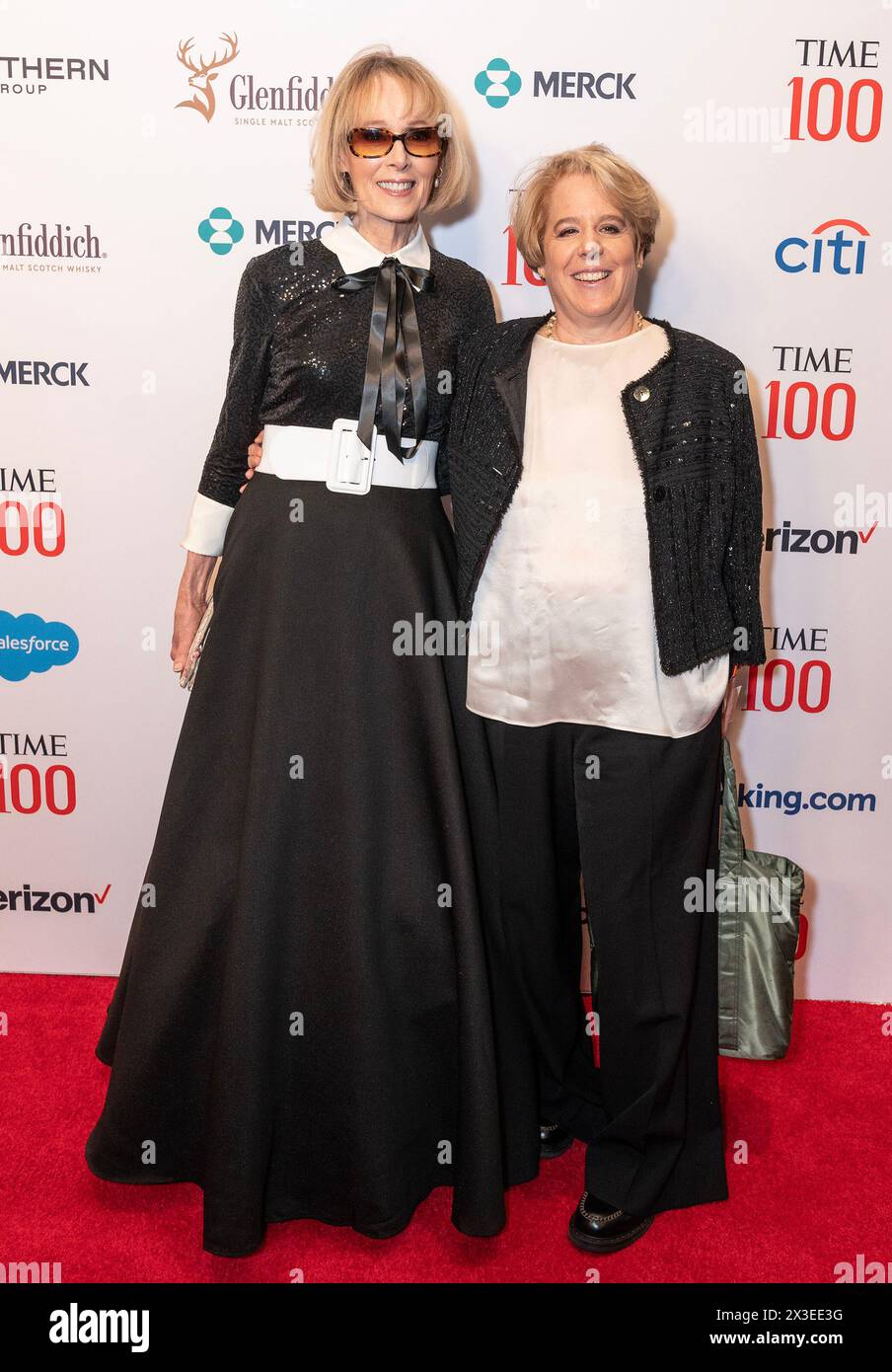 April 25, 2024, New York, New York, United States: E. Jean Carroll and ...