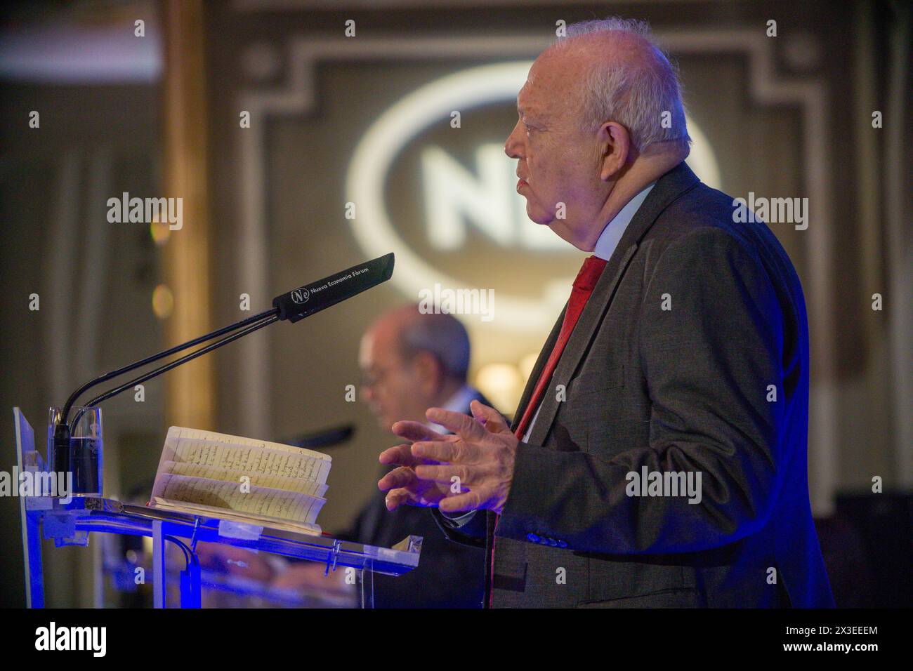 Miguel Ángel Moratinos, Spanish diplomat and high representative of the ...