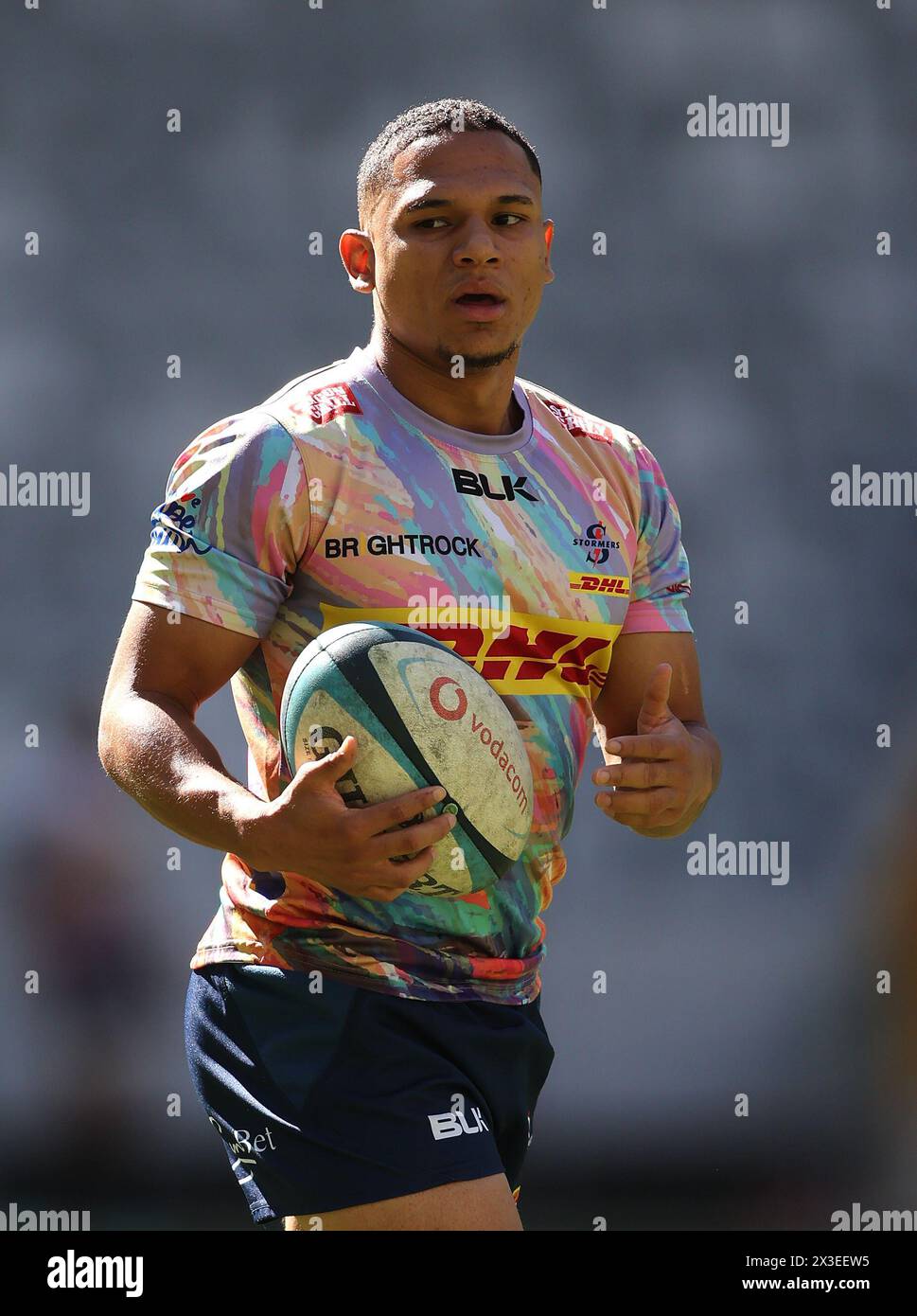 CAPE TOWN, SOUTH AFRICA - APRIL 26: Herschel Jantjies during the DHL ...