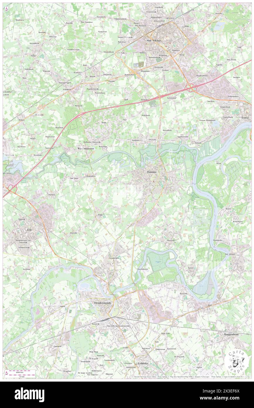 Hamme, Provincie Vlaams-Brabant, BE, Belgium, Flanders, N 50 55' 15 ...