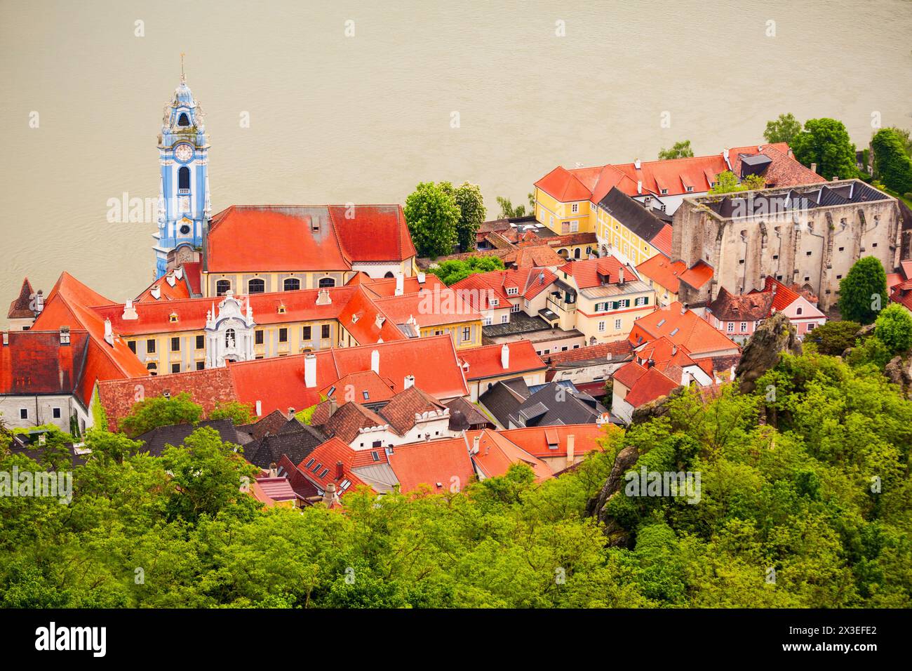 Durnstein castle hi-res stock photography and images - Alamy
