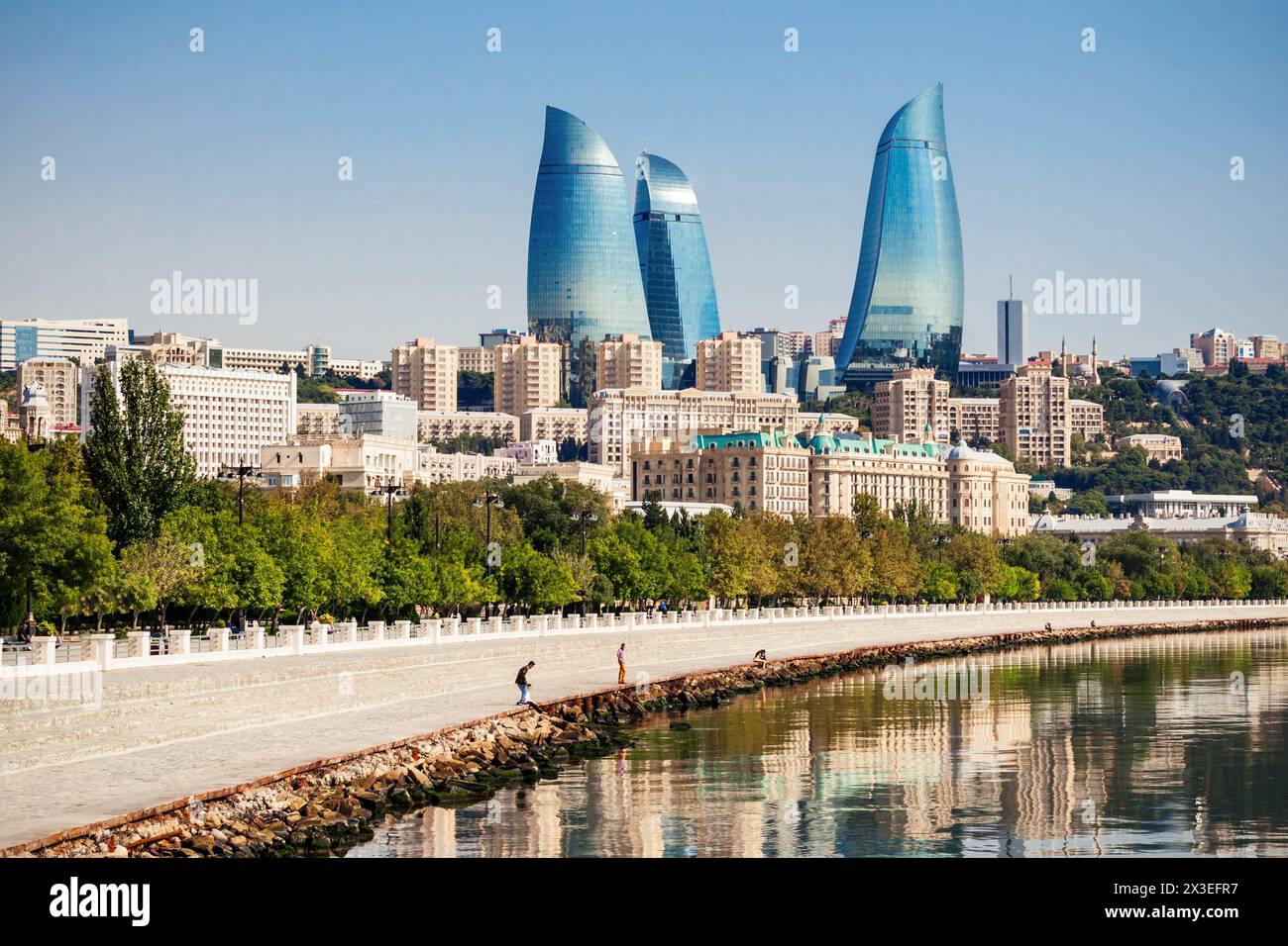 Baku city centre hi-res stock photography and images - Alamy