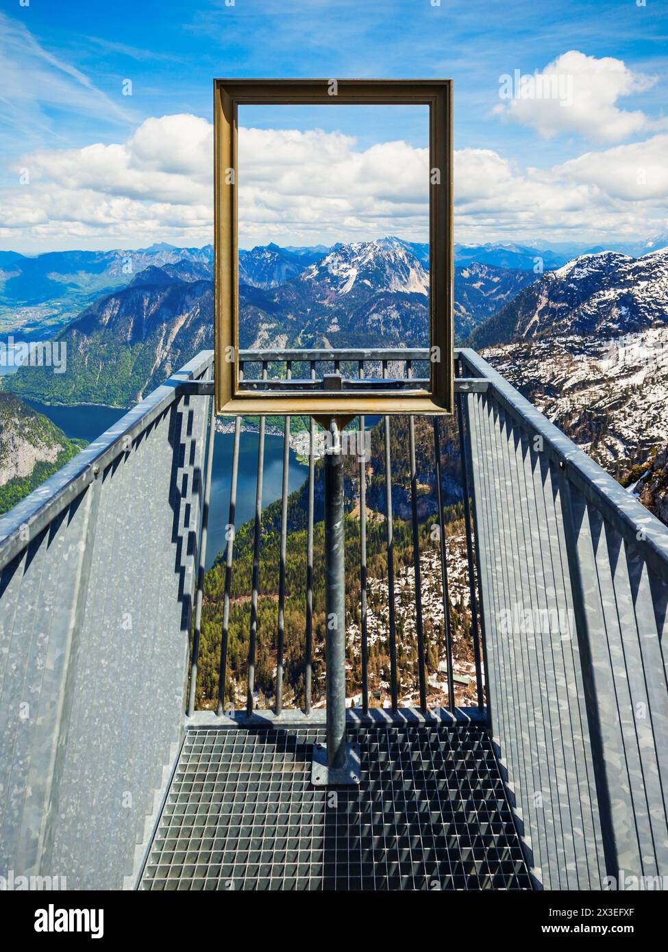 5 Fingers is a viewpoint platform in the Dachstein Mountains on Mount ...