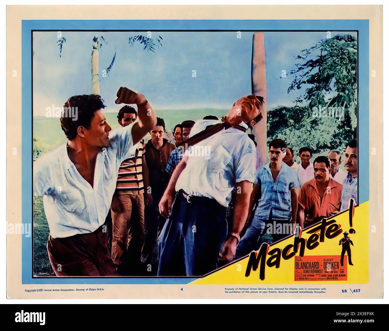 Lobby card to the movie Cut Out Stock Images & Pictures - Alamy