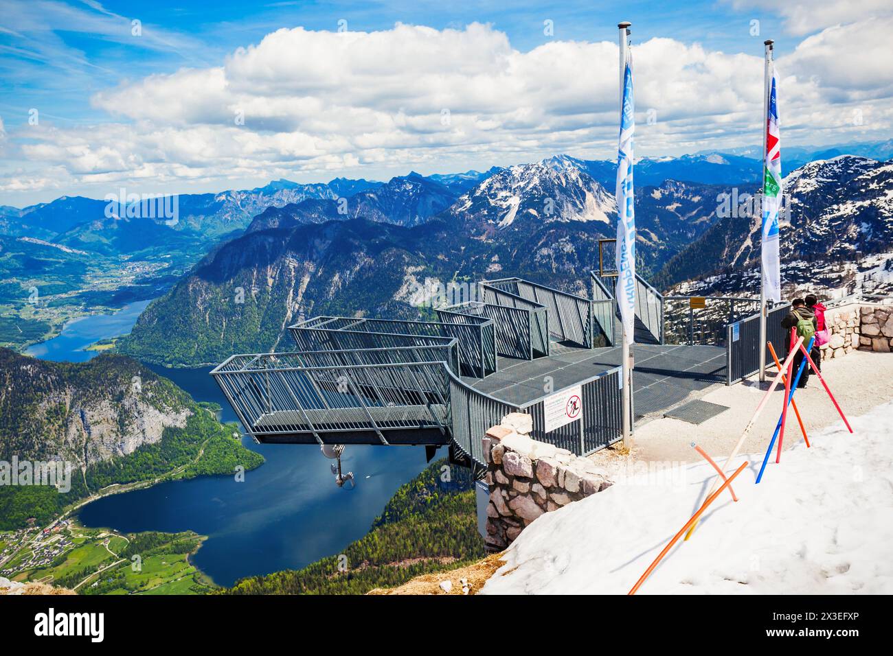 5 Fingers is a viewpoint platform in the Dachstein Mountains on Mount ...