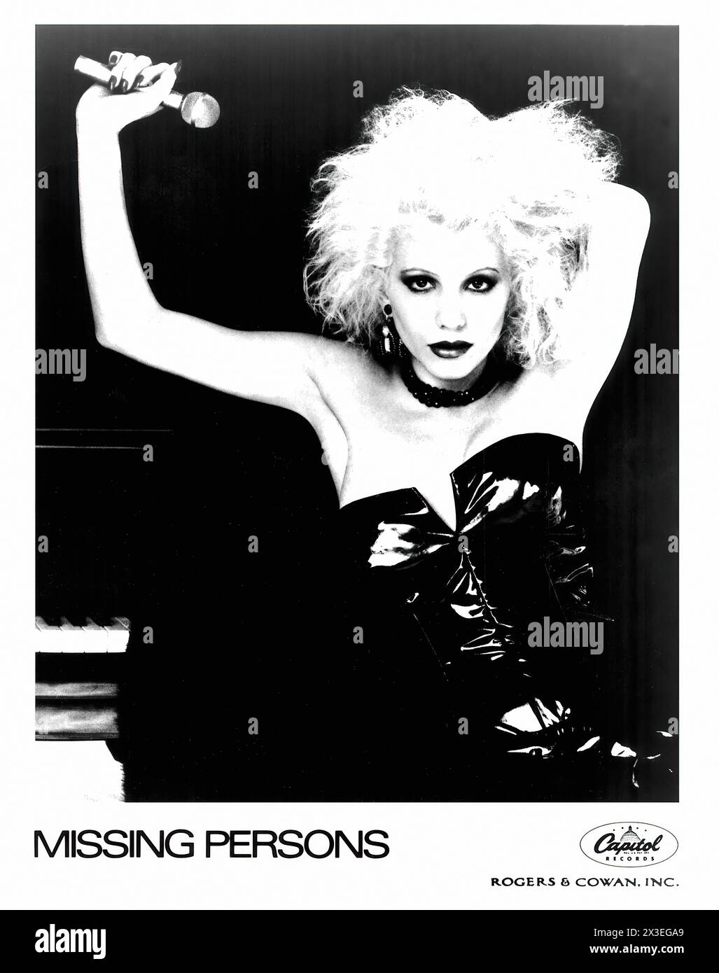 Missing Persons 002 - Vintage music label promotional picture ...