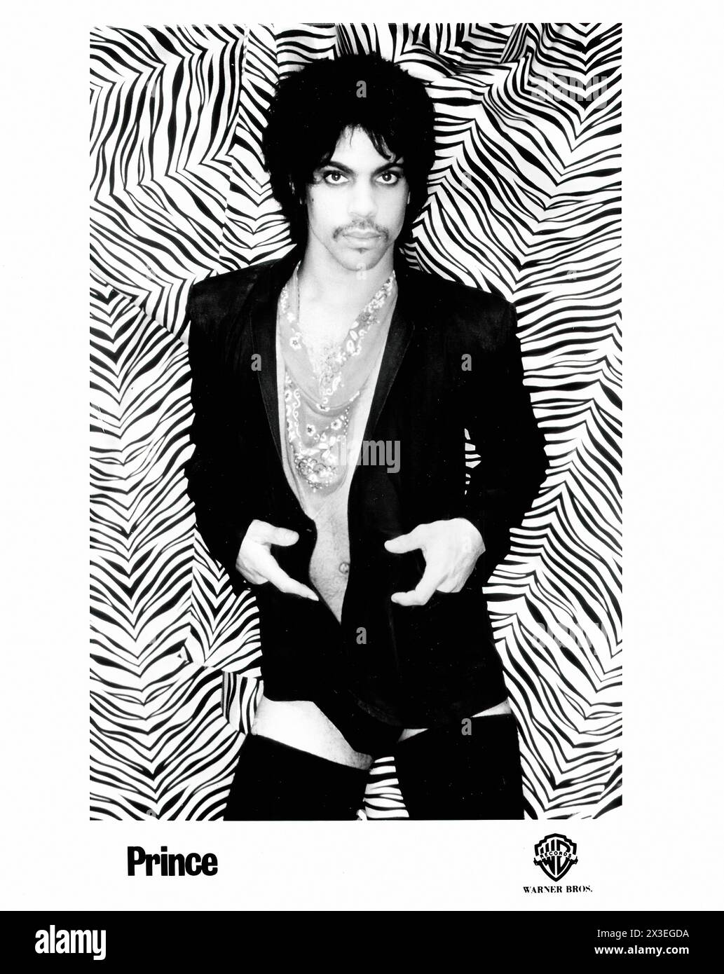 Prince 002 - Vintage music label promotional picture - Photographer ...