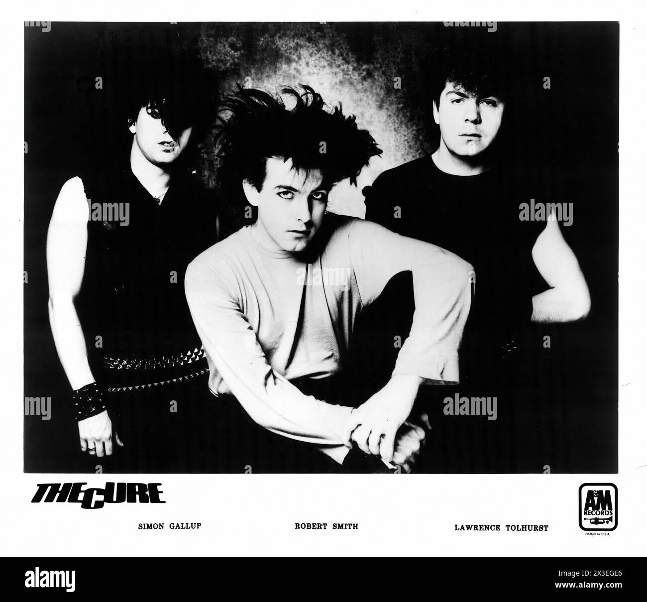 The Cure 001 - Vintage music label promotional picture - Photographer ...