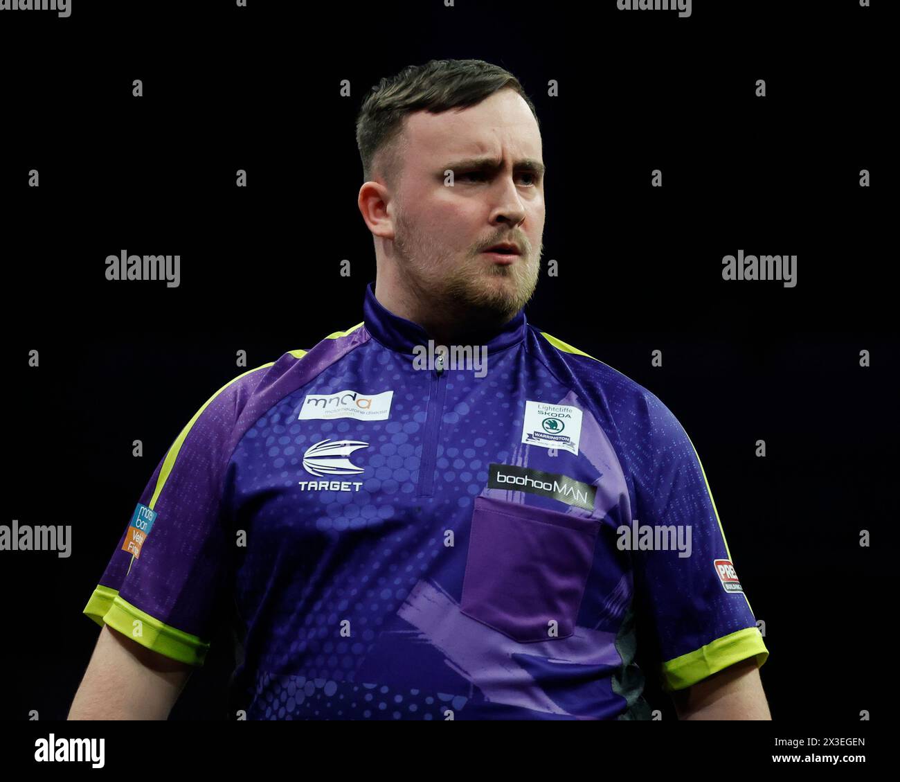 25th April 2024, M&S Bank Arena, Liverpool, England; 2024 PDC Premier ...