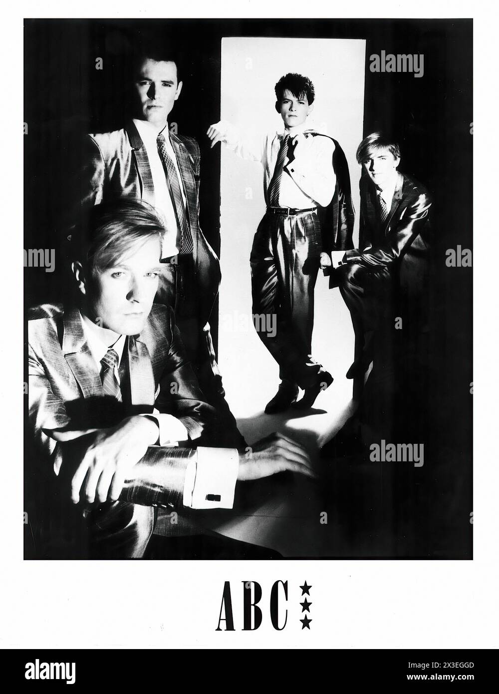 Abc 001 Vintage Music Label Promotional Picture Photographer Unknow