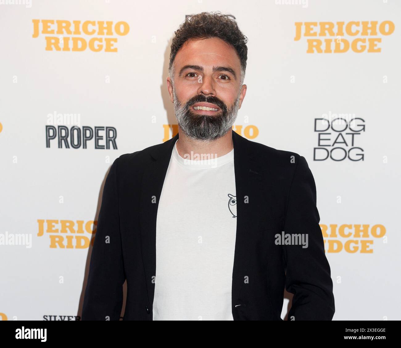 London, UK. 25th Apr, 2024. Eshref Durmishi attends the Jericho Ridge ...