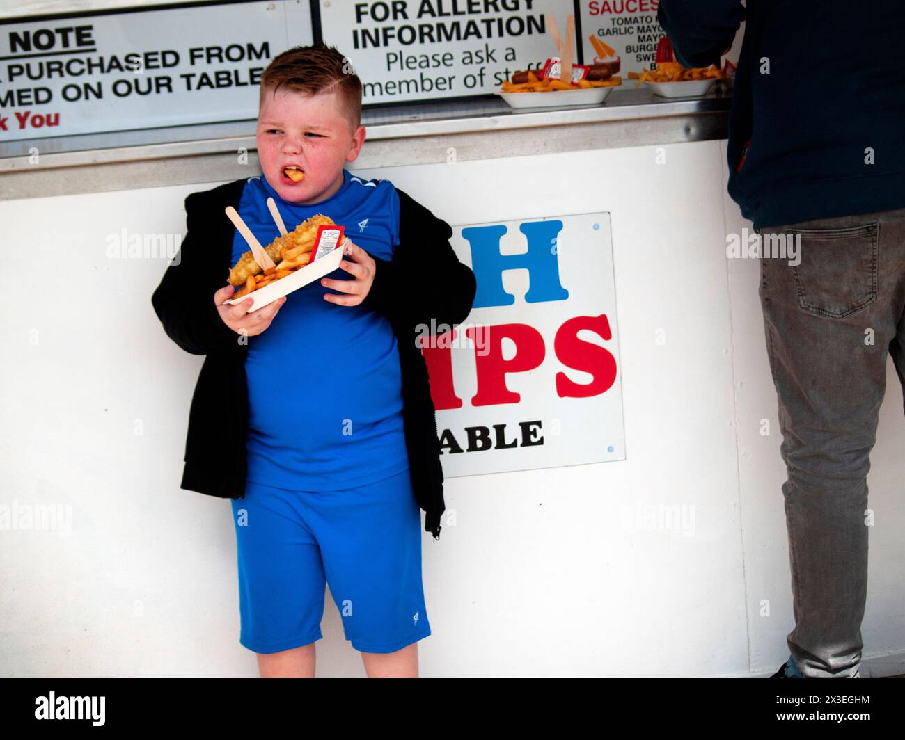 Overweight boy hi-res stock photography and images - Alamy