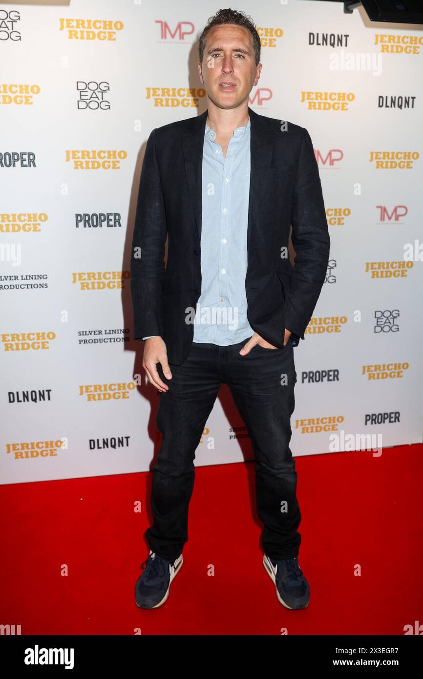 London, UK. 25th Apr, 2024. Will Gilbey attends the Jericho Ridge ...