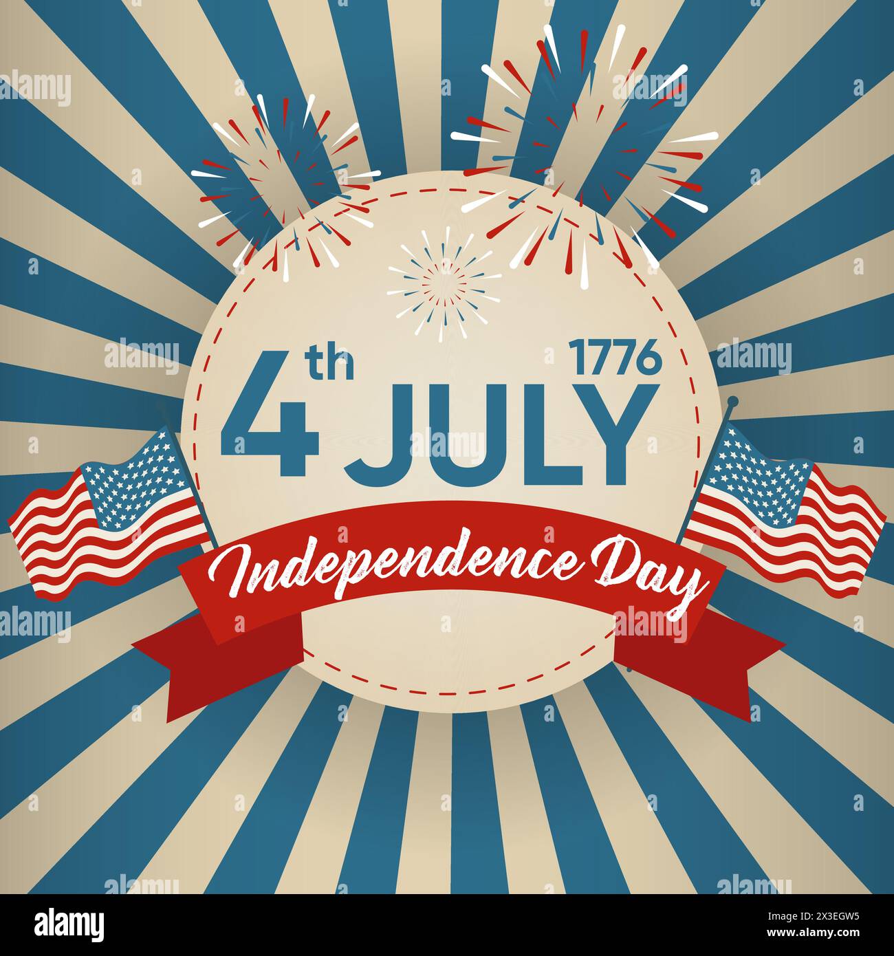 american independence day, banner, congratulations patriotic template ...
