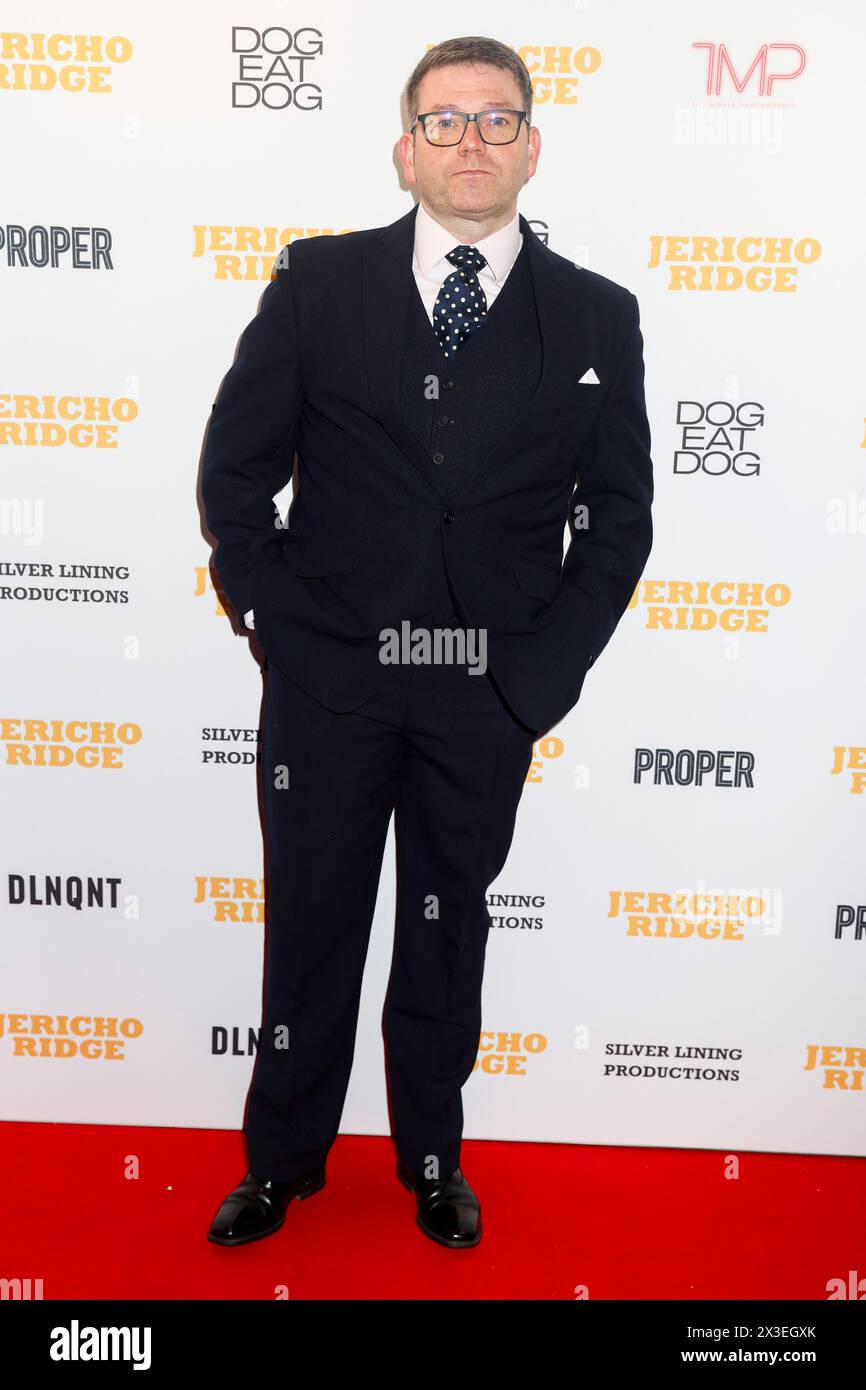 London, UK. 25th Apr, 2024. Chris Reilly attends the Jericho Ridge ...