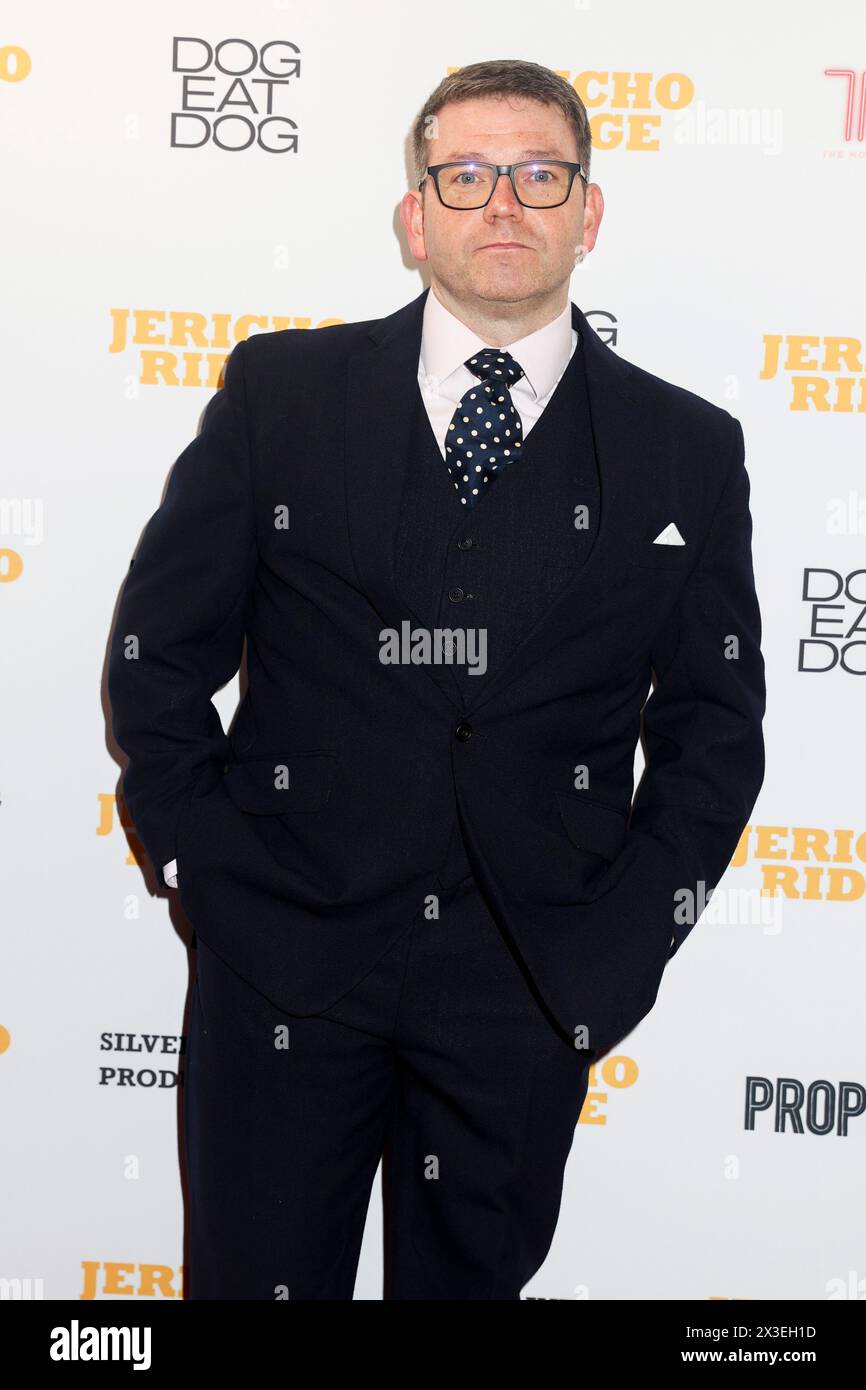 London, UK. 25th Apr, 2024. Chris Reilly attends the Jericho Ridge ...