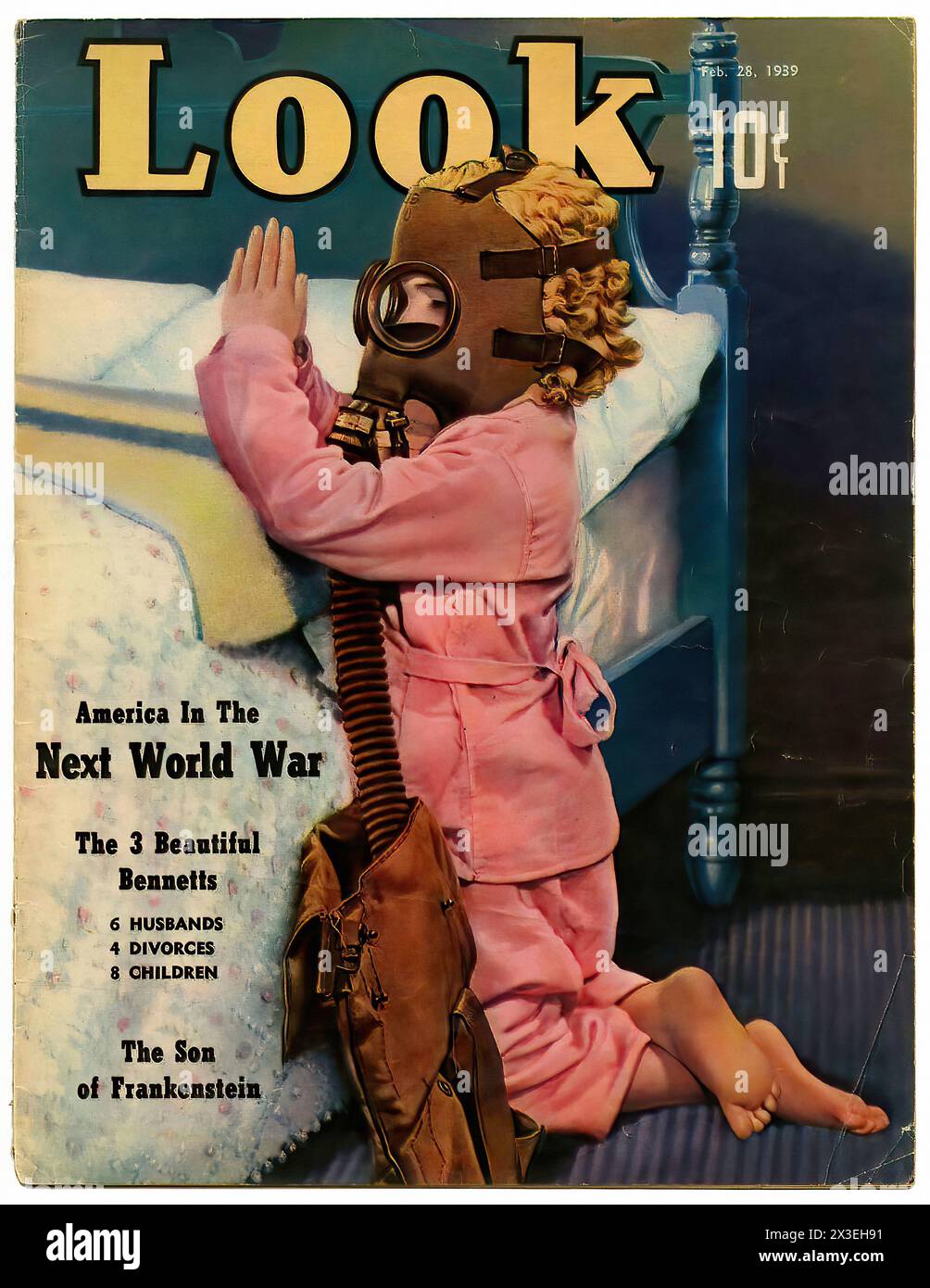 Look magazine - Vintage american illustrated publication cover Stock ...