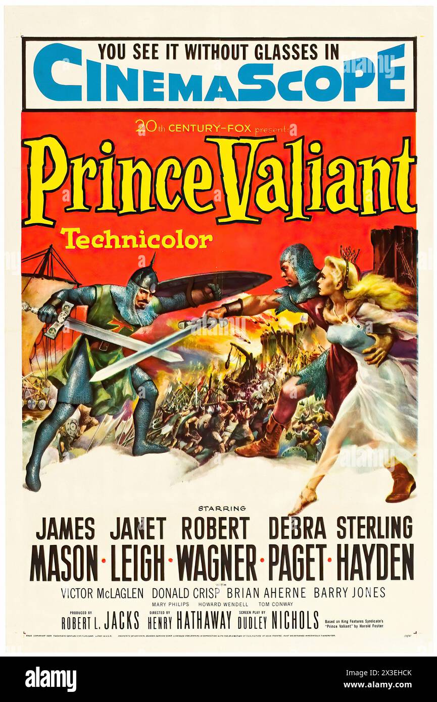 Prince Valiant - Vintage american illustrated publication cover Stock ...