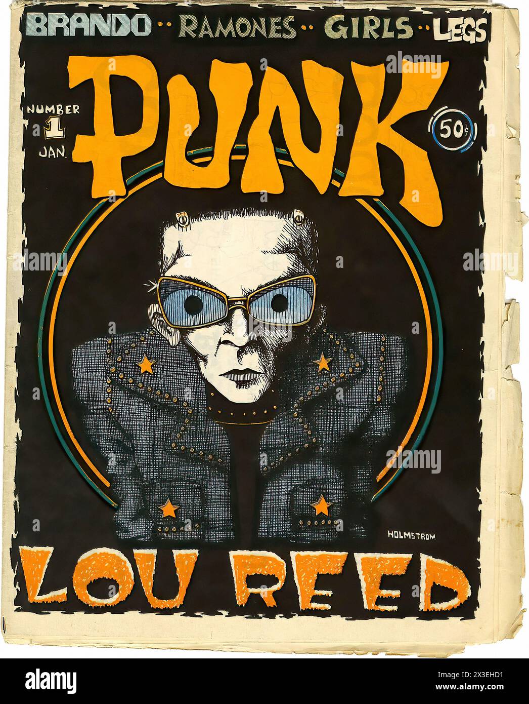 Punk magazine, #1 - Vintage american illustrated publication cover ...
