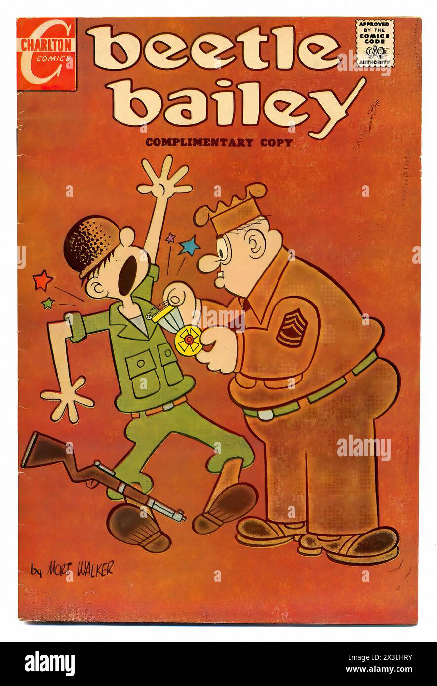 Beetle Bailey - Vintage american illustrated publication cover Stock ...