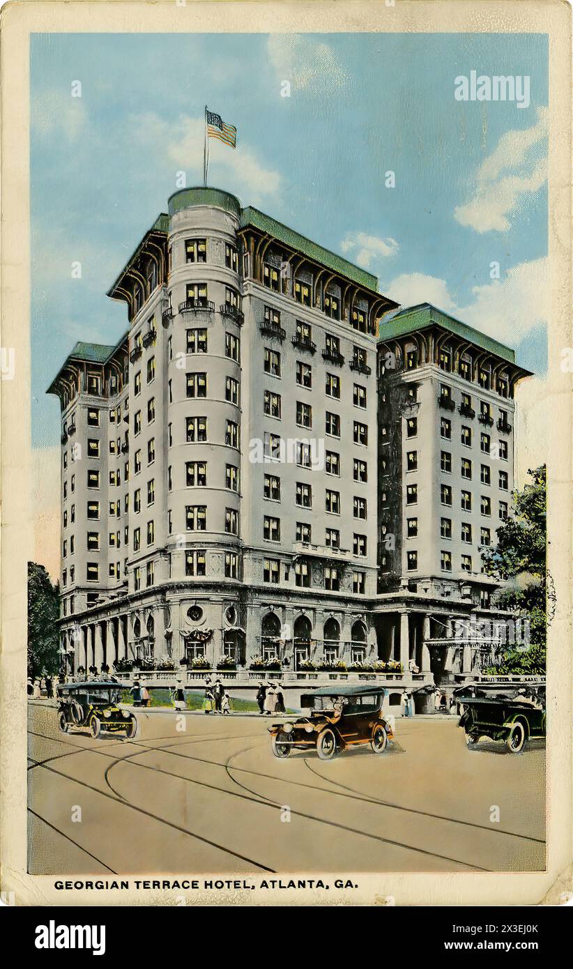 Georgian terrace and atlanta hi-res stock photography and images - Alamy