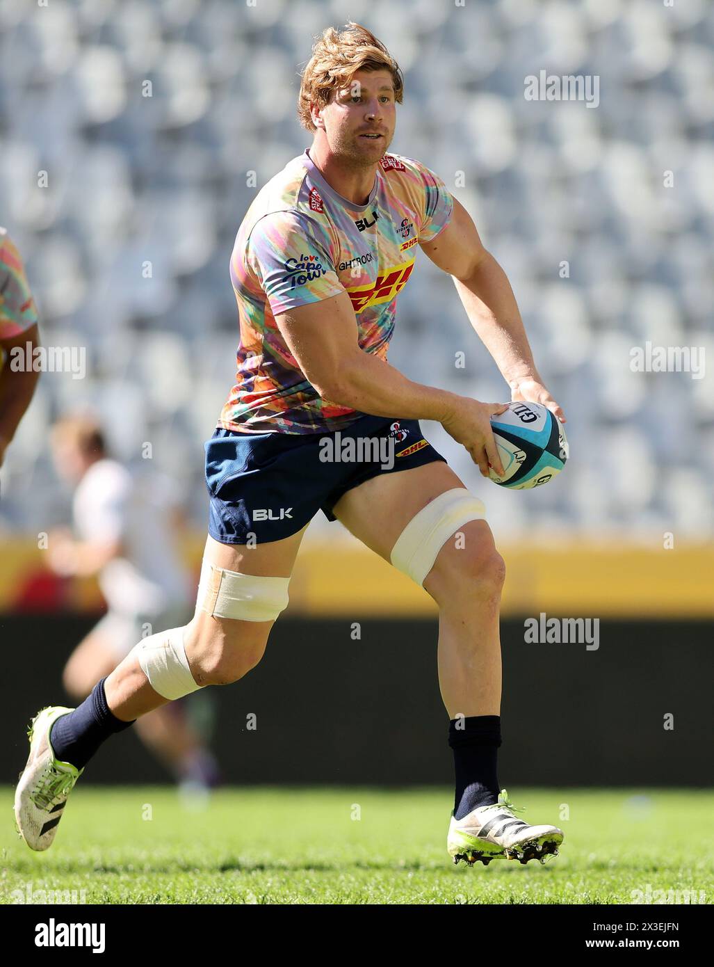 CAPE TOWN, SOUTH AFRICA - APRIL 26: Evan Roos during the DHL Stormers ...