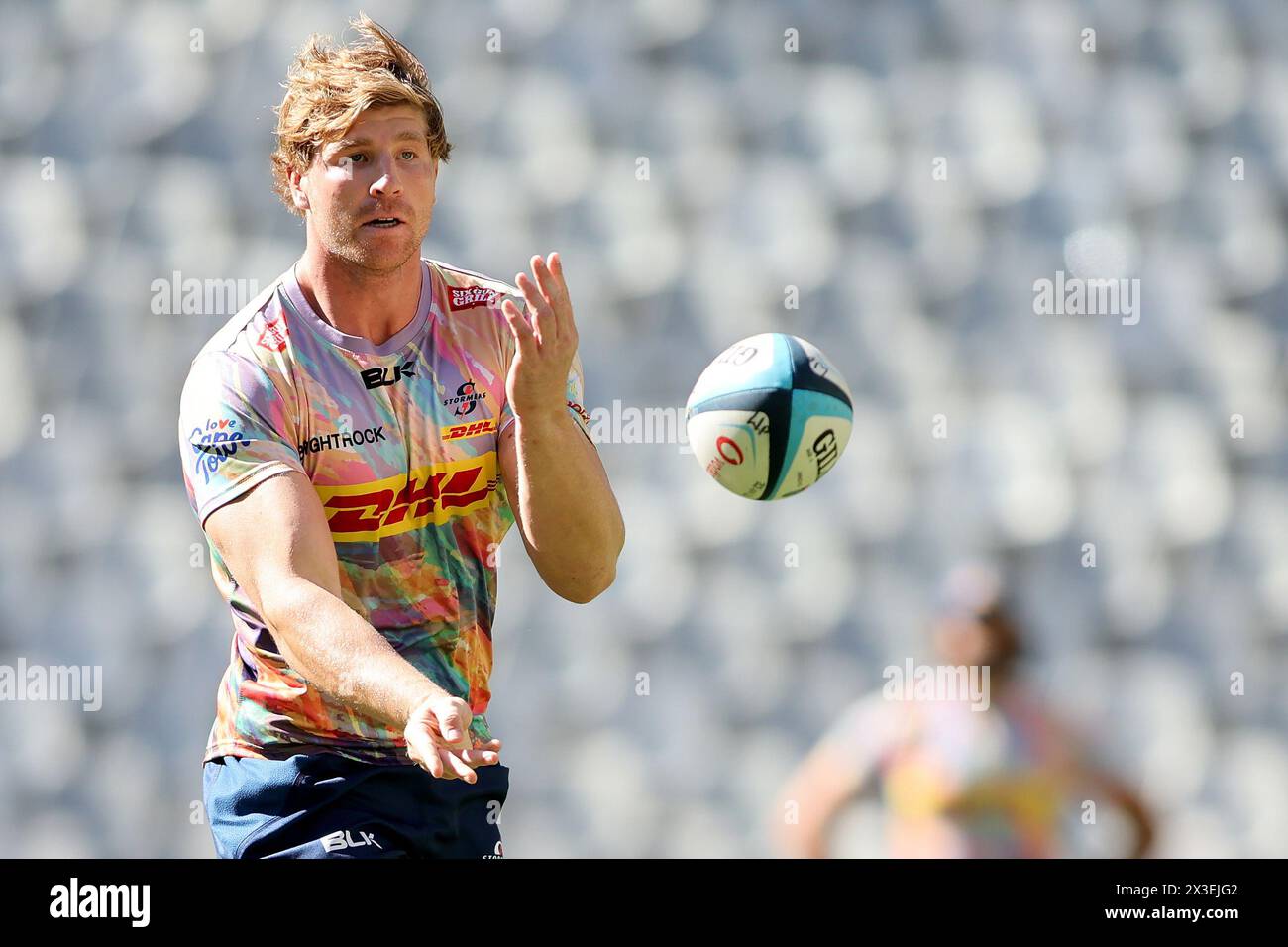 CAPE TOWN, SOUTH AFRICA - APRIL 26: Evan Roos during the DHL Stormers ...