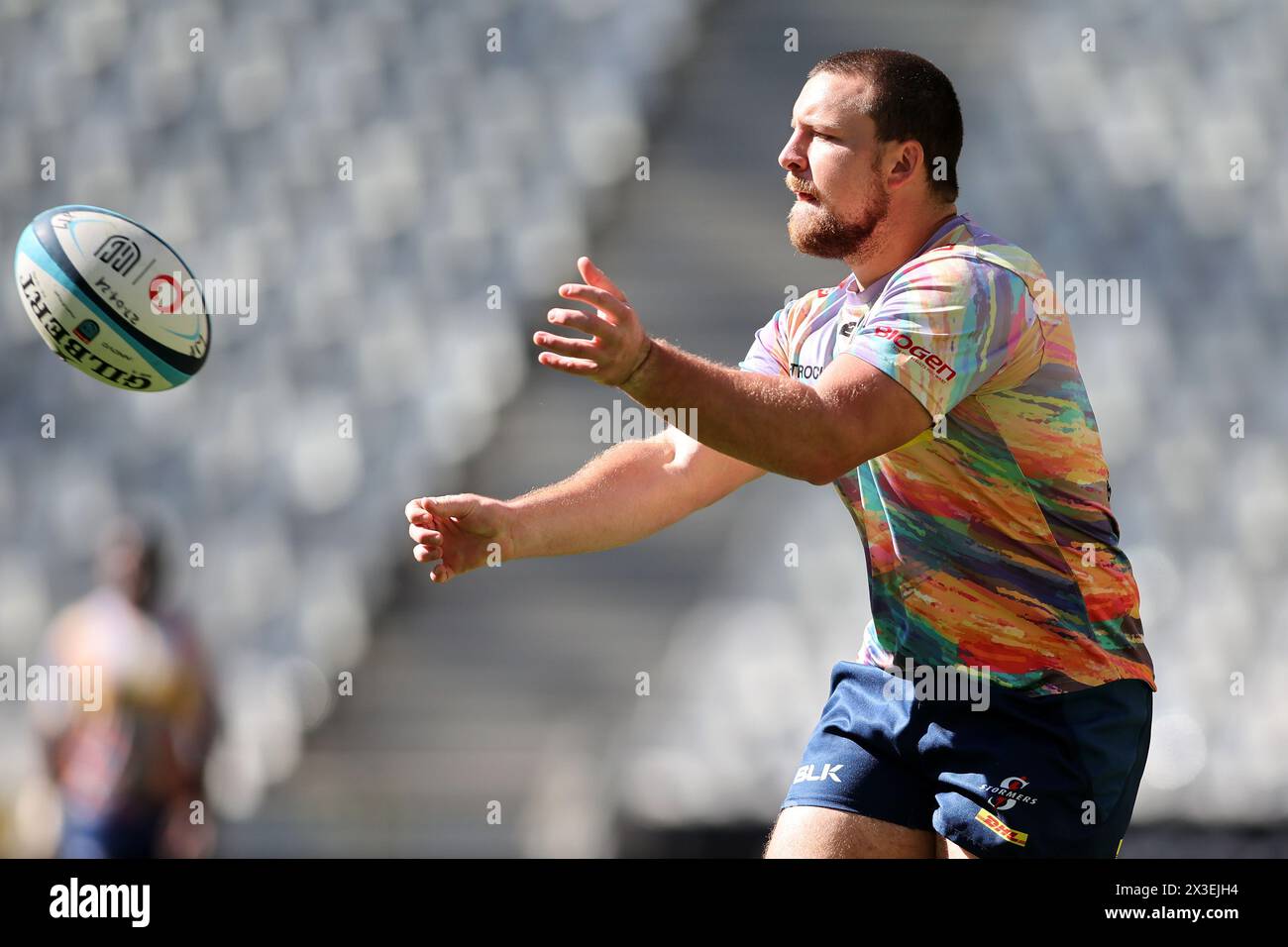 CAPE TOWN, SOUTH AFRICA - APRIL 26:Andre-Hugo Venter during the DHL ...