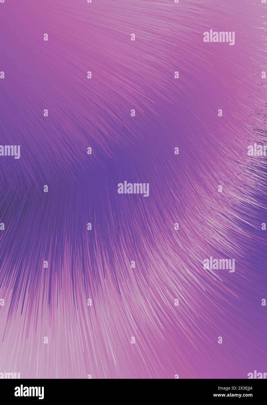 Abstract purple fluffy fur textured background. Vertical banner ...