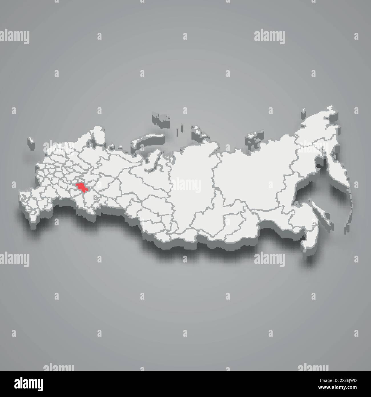 Tatarstan map hi-res stock photography and images - Alamy