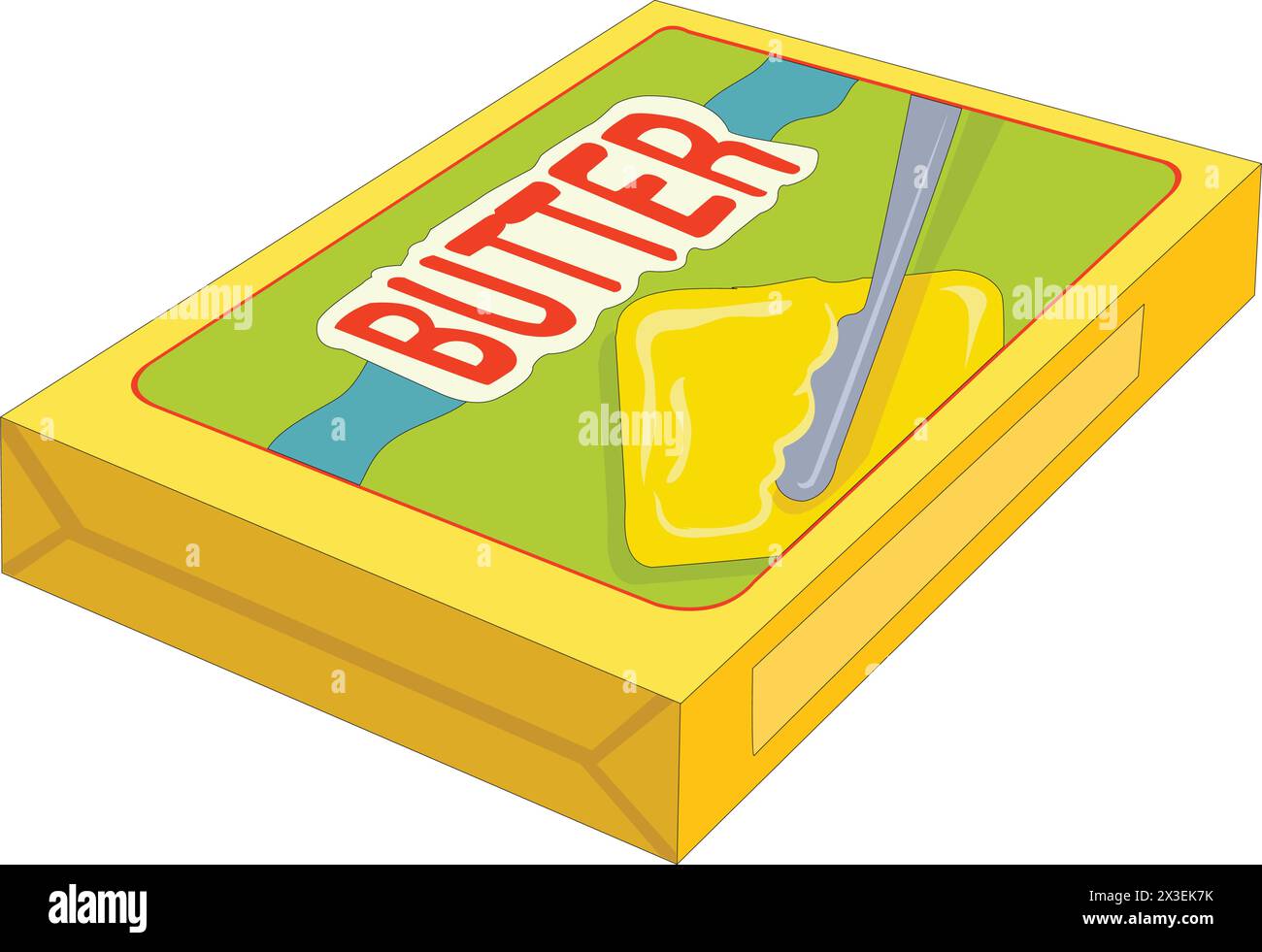 Butter vector illustration Stock Vector Image & Art - Alamy