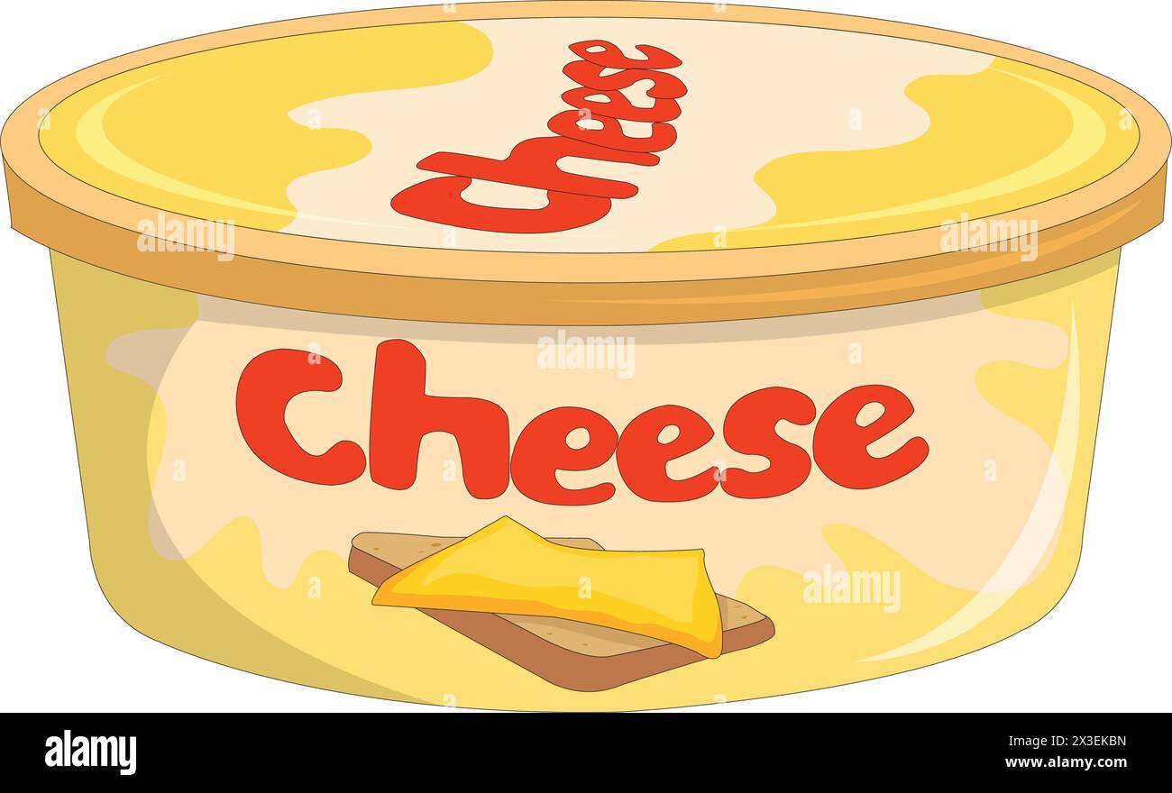 Cheese vector illustration Stock Vector Image & Art - Alamy