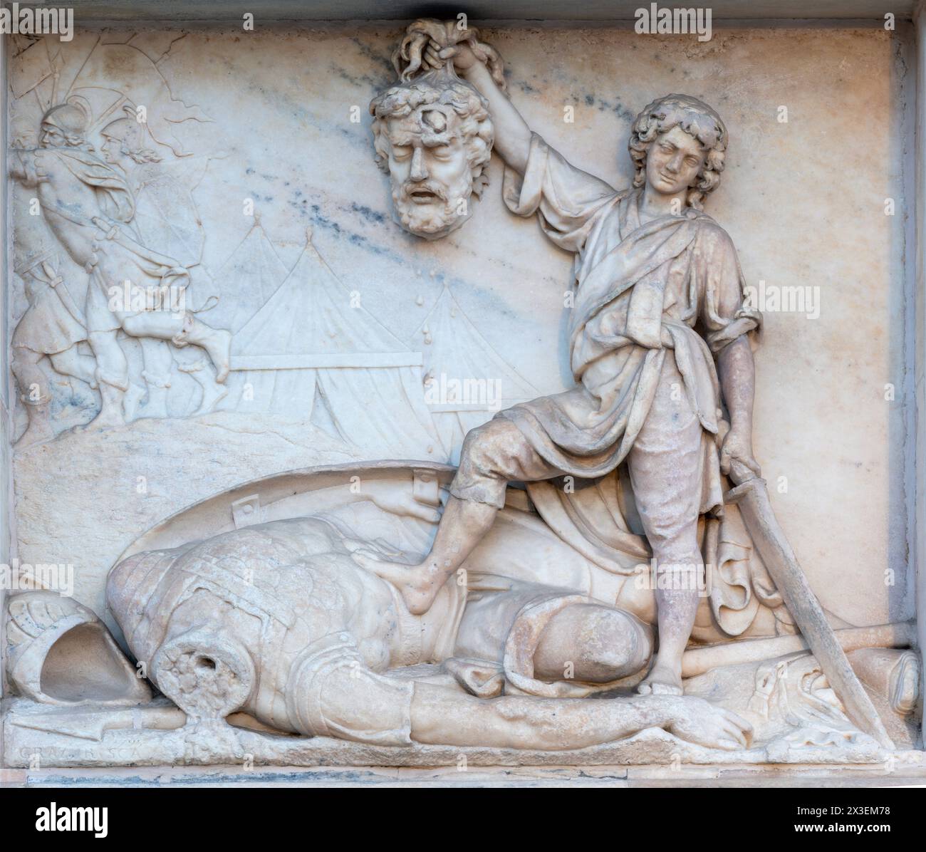 MILAN, ITALY - SEPTEMBER 16, 2024: The detail from facade of Duomo ...