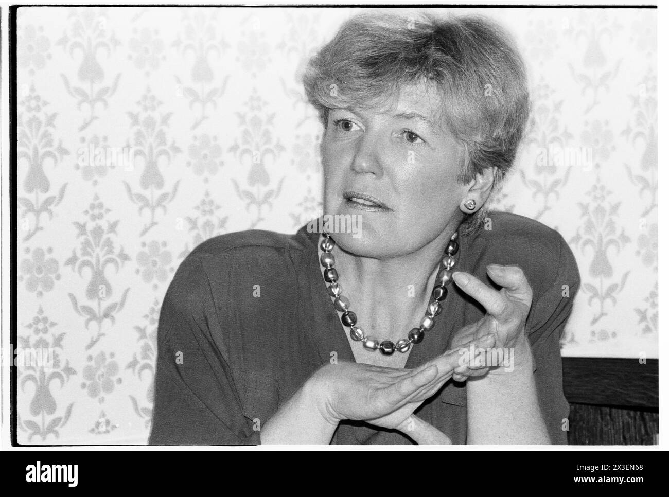 ANN TAYLOR MP, HOUSES OF PARLIAMENT OFFICE, 1993: A young portrait of ...