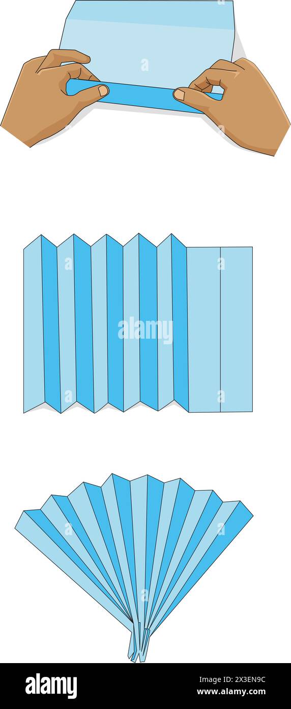 Paper craft vector illustration Stock Vector Image & Art - Alamy