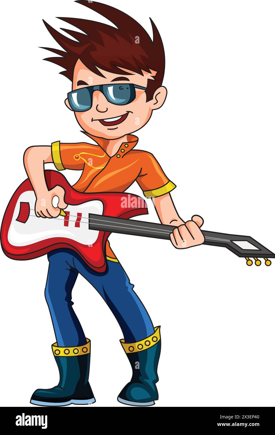 Rockstar vector illustration Stock Vector Image & Art - Alamy