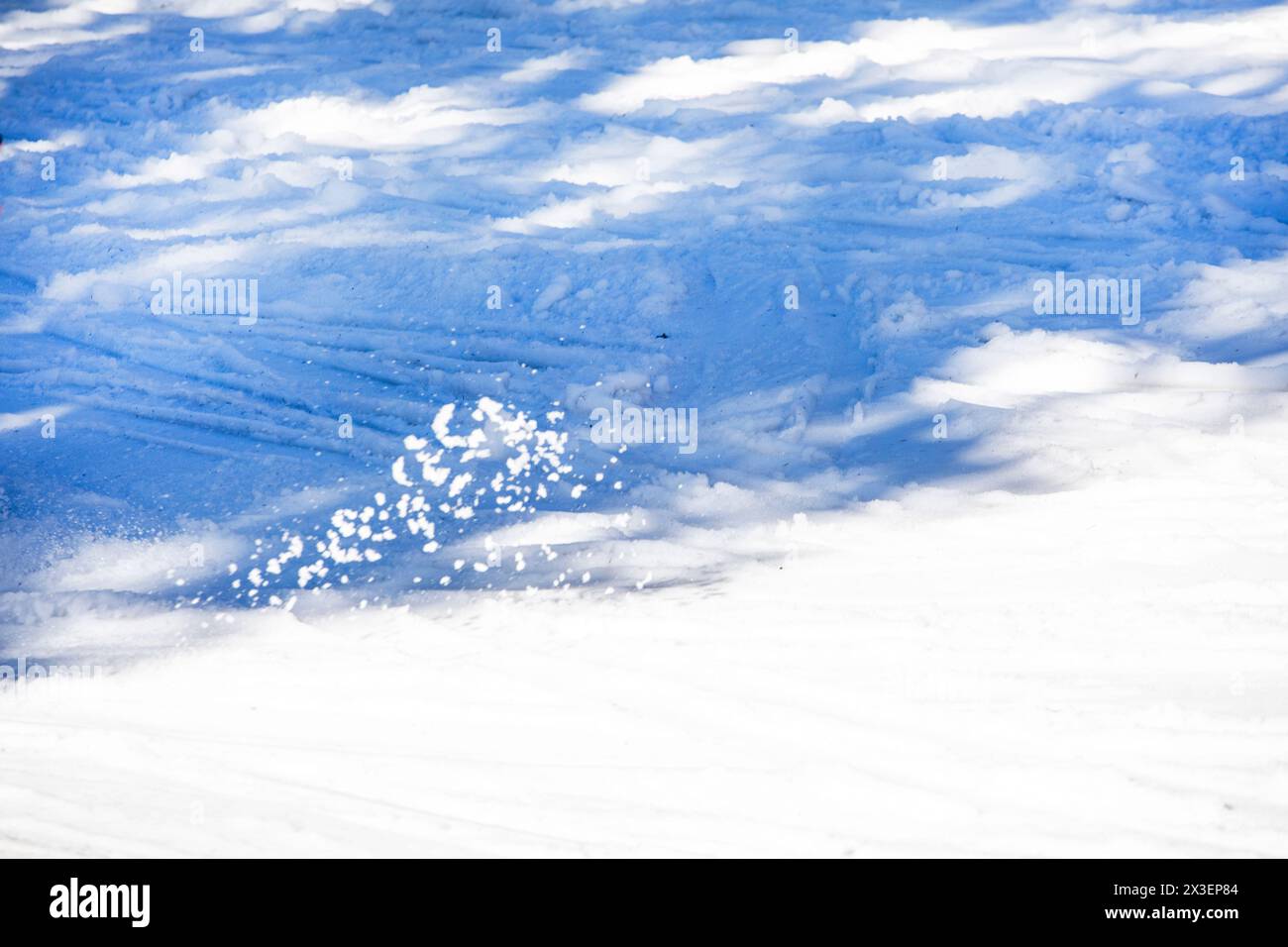 abstract background of a ski slope with snow from skis Stock Photo - Alamy