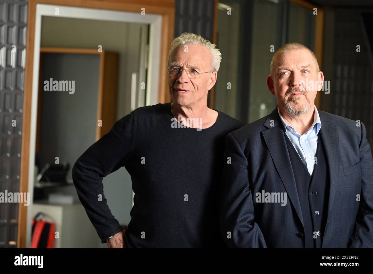 Die Schauspieler Klaus J. Behrendt Kommissar Max Ballauf und Dietmar ...