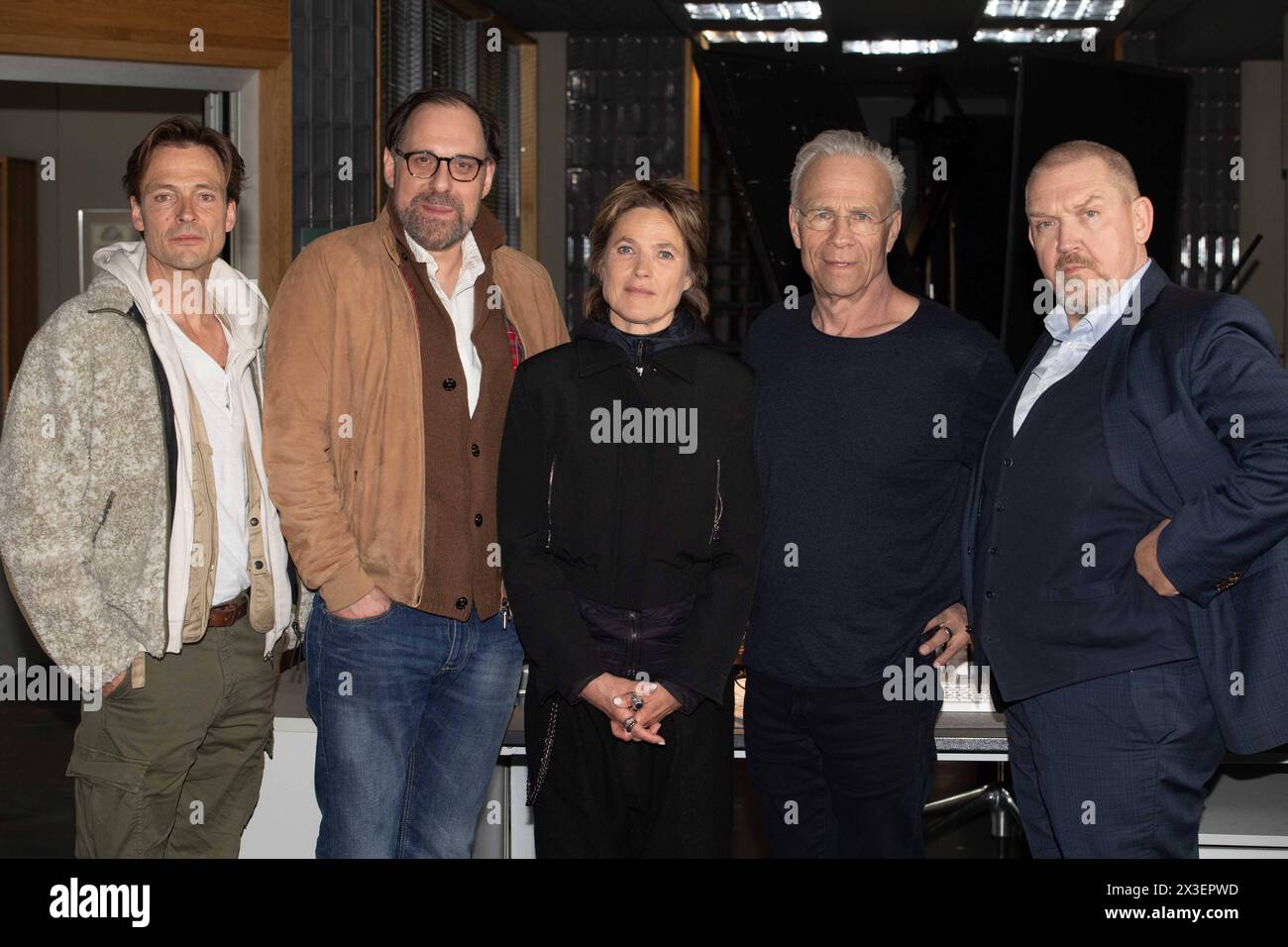 Von links Schauspieler Andreas PIETSCHMANN, Schauspieler Thomas LOIBL ...