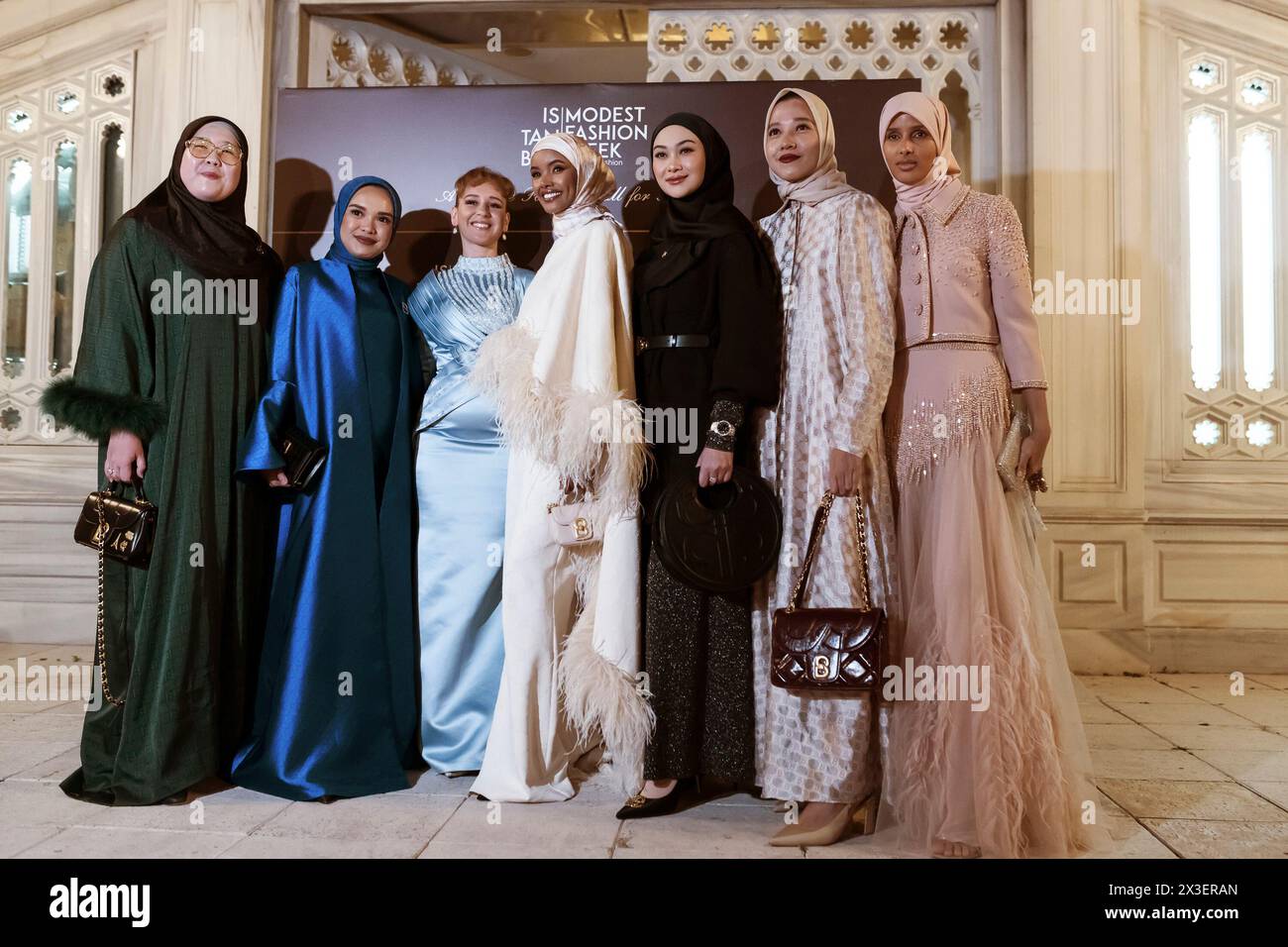 Istanbul, Turkey. 24th Apr, 2024. CEO of Think Fashion Ozlem Sahin ...