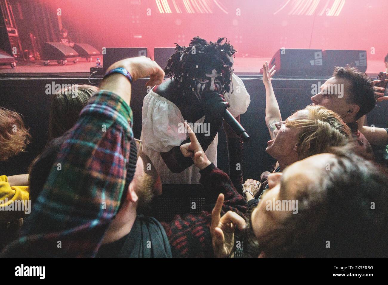 Tilburg, Netherlands. 18th, April 2024. The Zambian-Canadian rapper ...
