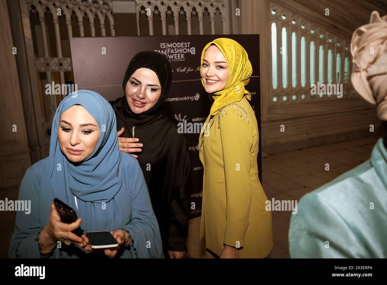 Istanbul, Turkey. 24th Apr, 2024. Local and foreign guests attend the ...