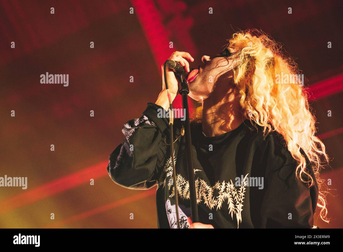 Tilburg, Netherlands. 19th, April 2024. The American band Patriarchy ...