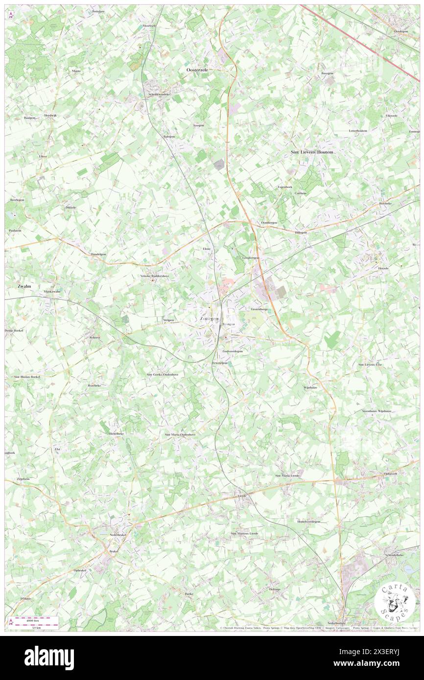 Zottegem, Provincie Oost-Vlaanderen, BE, Belgium, Flanders, N 50 52' 10 ...